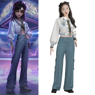 第五人格古董商电竞cos服 求生者电竞OPH战队时装潮服cosplay服装-阿里巴巴