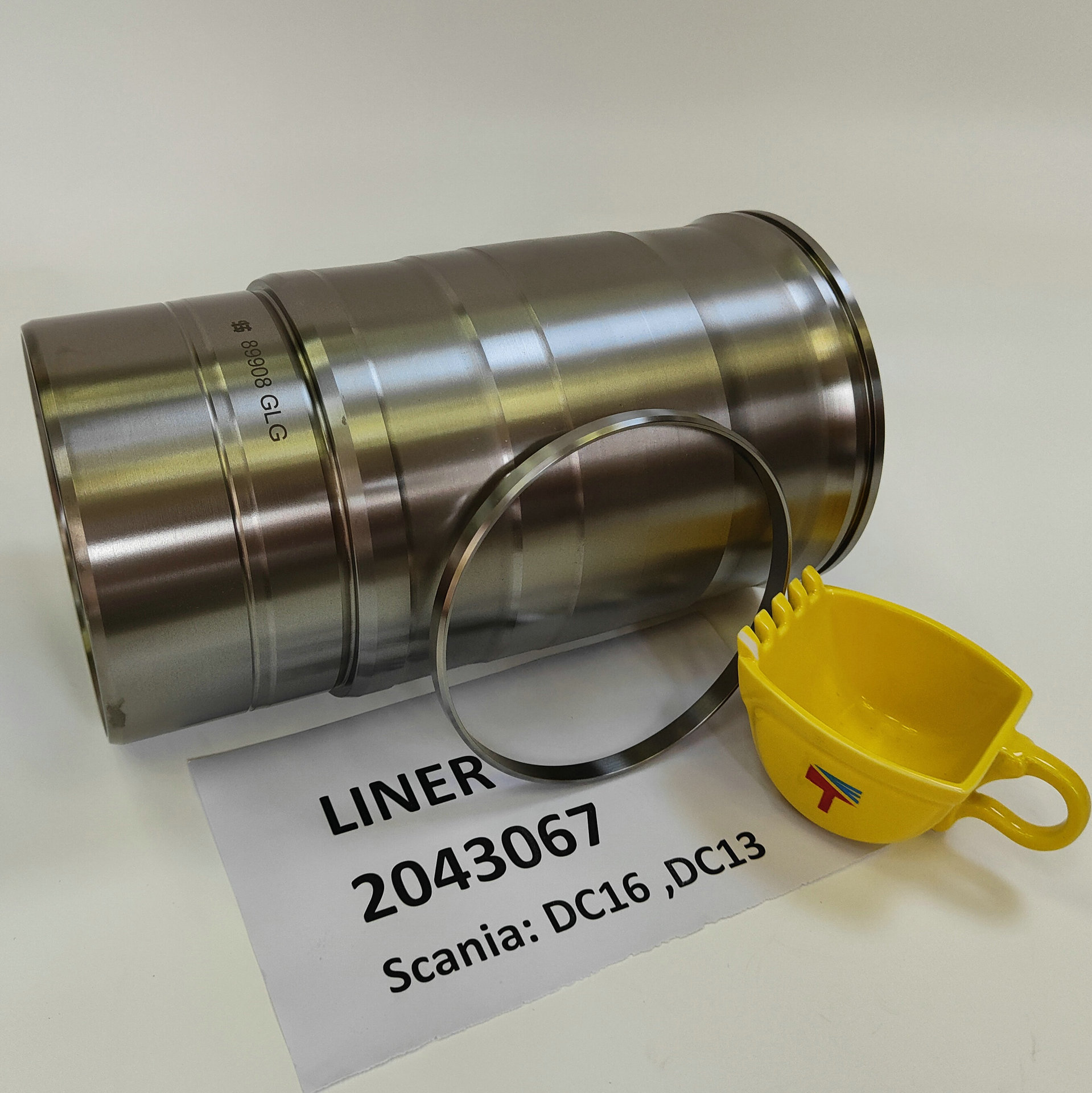 适用斯堪尼亚DC16 DC13发动机缸套2043067 2254875 2577136-阿里巴巴