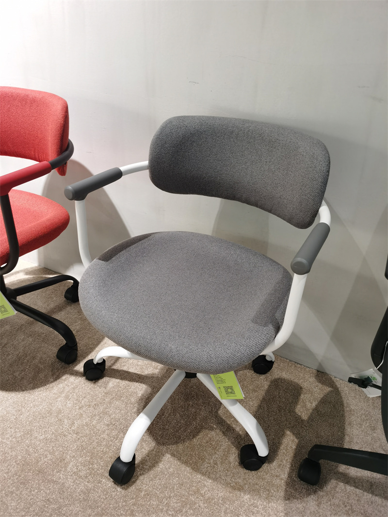 虎一办公家具北欧家用电脑椅职员工位办公椅会客会议椅洽谈旋转椅-阿里巴巴