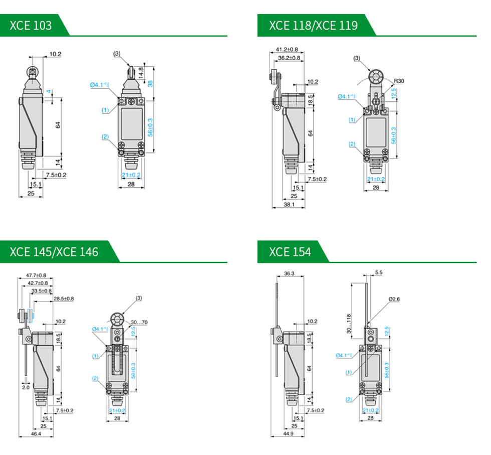 Schneider施耐德TelemecanicqueXCE全系列行程开关限位开关XCE145-阿里巴巴