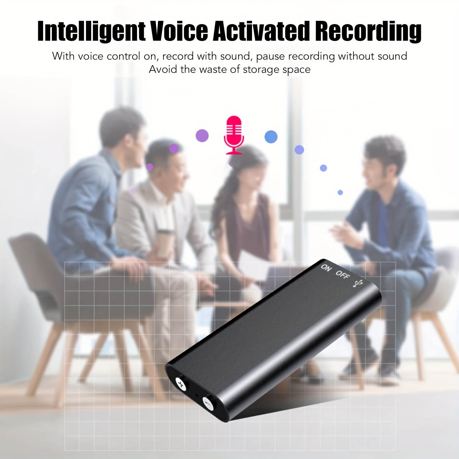 1pc Professional Voice Activated Digital Recorder 32gb High-阿里巴巴
