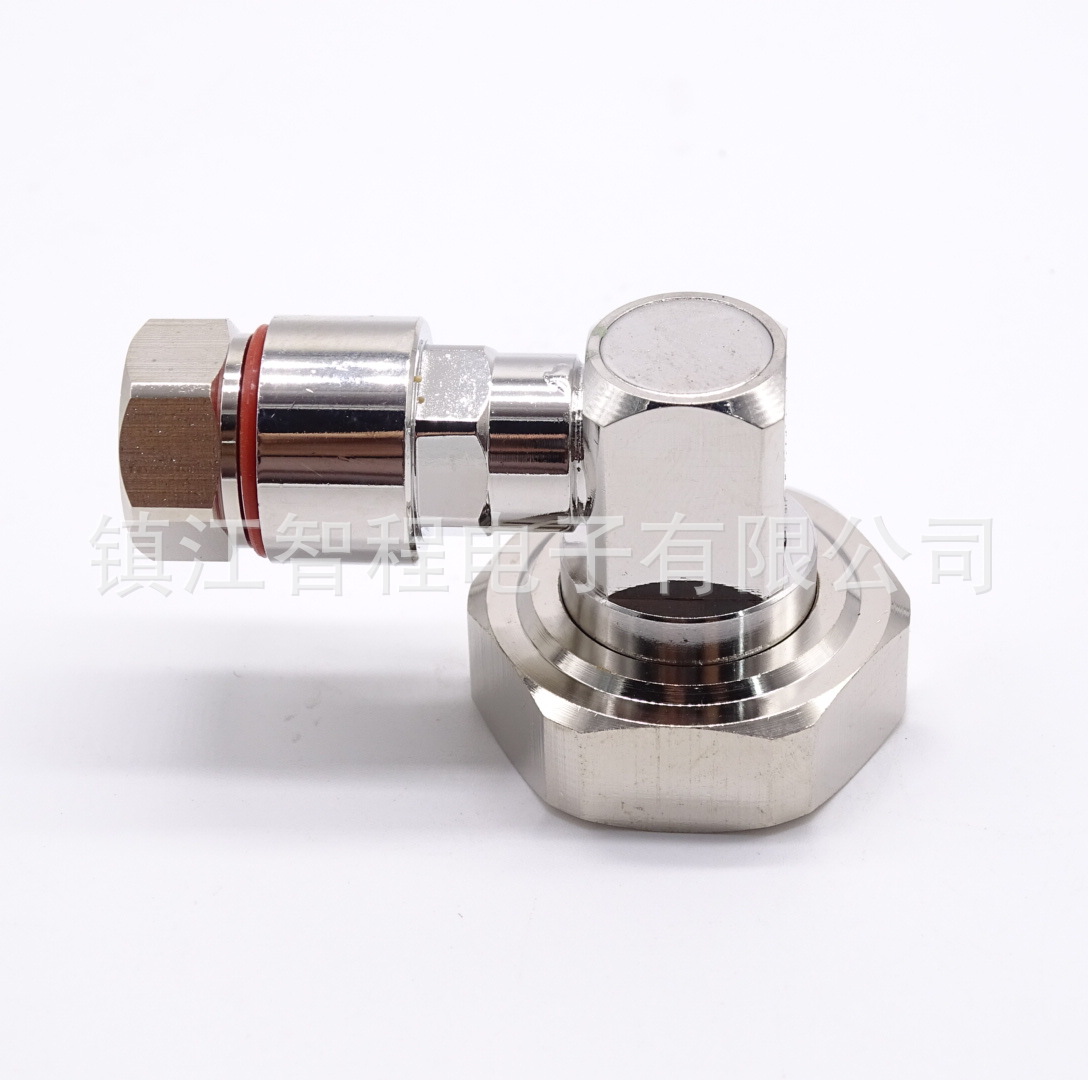 射频同轴连接器 L29-JW1/2S L29公头弯式连接器装接1/2超柔电缆-阿里巴巴