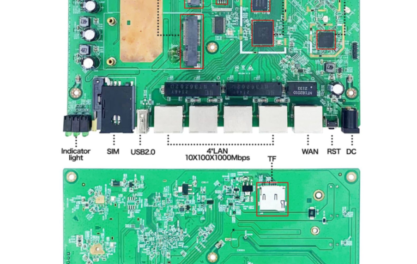 定制无线路由器MT7621千兆无线wifi 4g5g路由器pcba OEM ODM-阿里巴巴