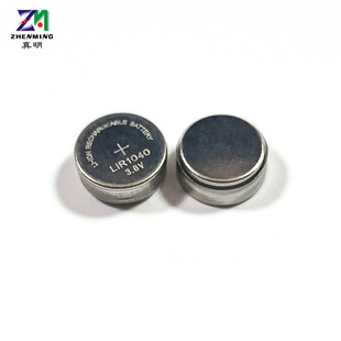 真明LIR1040钢壳二次充电纽扣电池 蓝牙耳机充电扣式锂电池-阿里巴巴