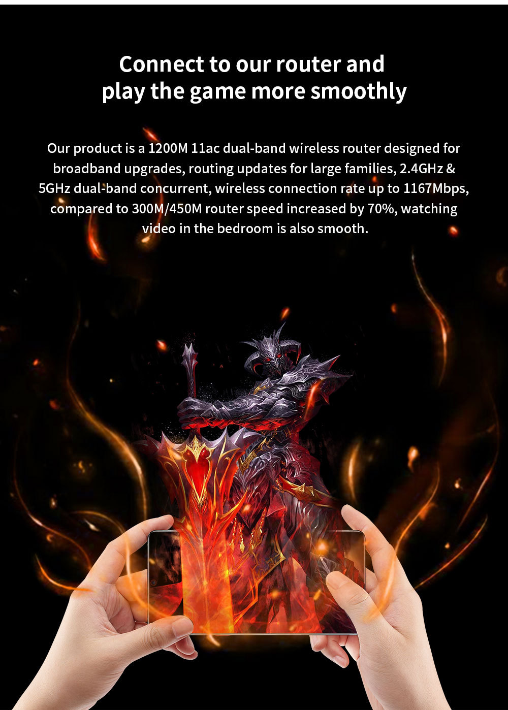 Tenda腾达AC7无线WIFI家用AC1200M英文版Wireless5G路由器Router-阿里巴巴