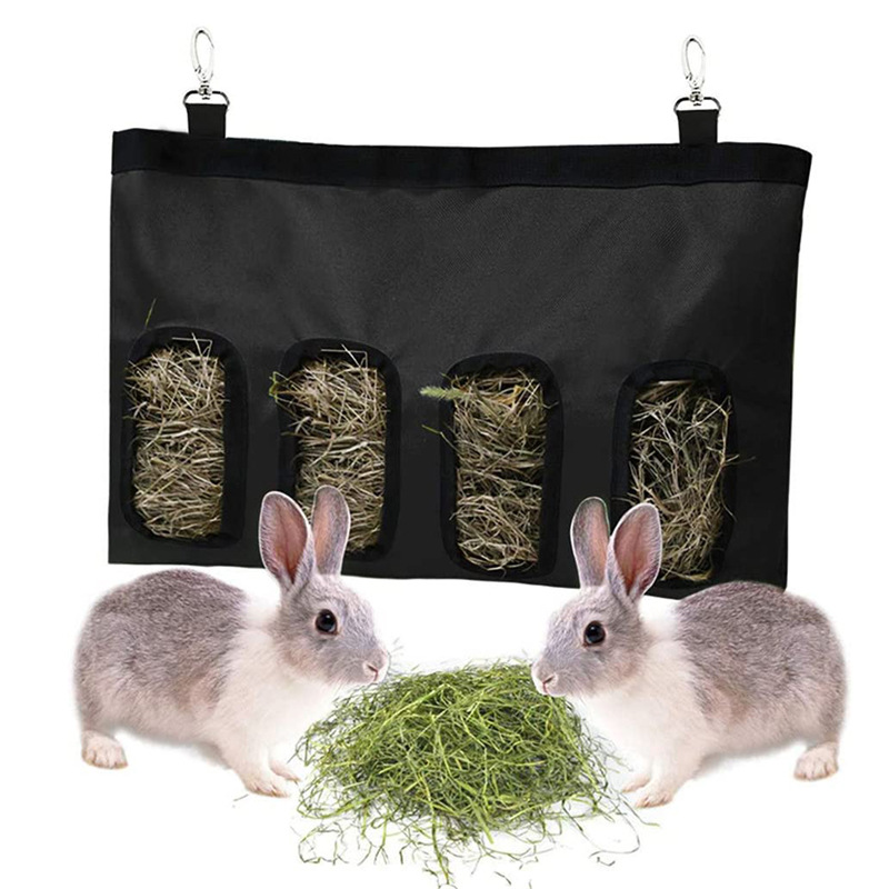 Buy quality Rabbit Hay Bag Hay Storage Bag Rabbit Grass Feeder - from ...