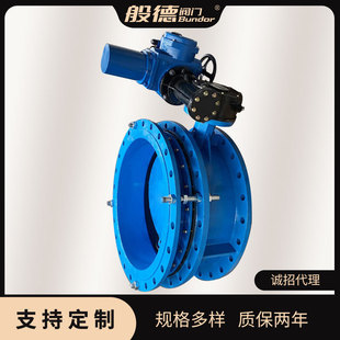 伸缩蝶阀SD341X-16Q涡轮法兰蝶阀手动电动伸缩阀门球墨铸铁软密封-阿里巴巴