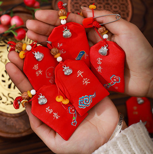 端午节香囊香包福袋随身袋子古风汉服手工刺绣荷包平安福布袋挂件-阿里巴巴