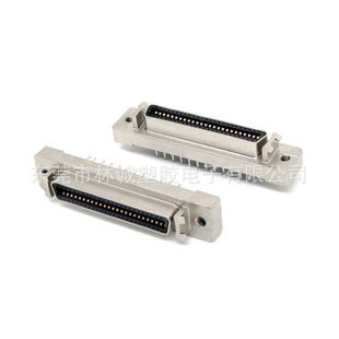 SCSI 68P母座180度直插,HPCN 68P母头180度直插,Lineconn-阿里巴巴