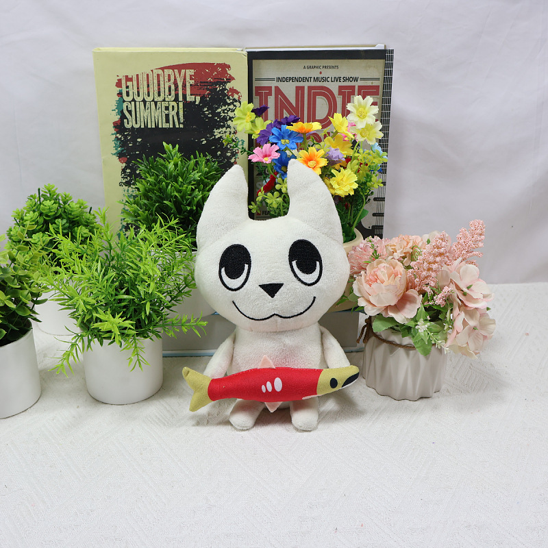 跨境新品WEBFISHING Cat Plush 钓鱼游戏周边猫咪毛绒玩偶公仔-阿里巴巴