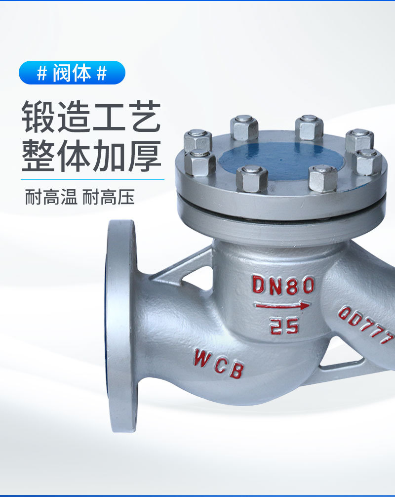 铸钢法兰升降式止回阀H41H-25C 美标铸造止回阀WCB 升降式止回阀-阿里巴巴