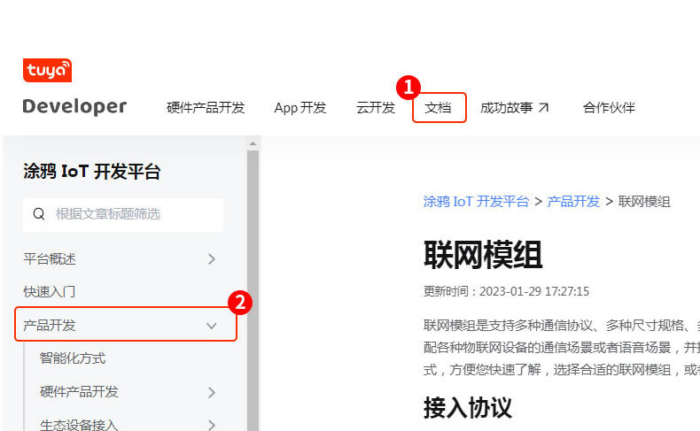 官方涂鸦CB2S智能WiFi模块开发低功耗嵌入式工业无线控制处理器-阿里巴巴