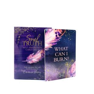 Soul Truth Salfe-awareness Card Deck 灵魂真理卡牌 桌游英语-阿里巴巴