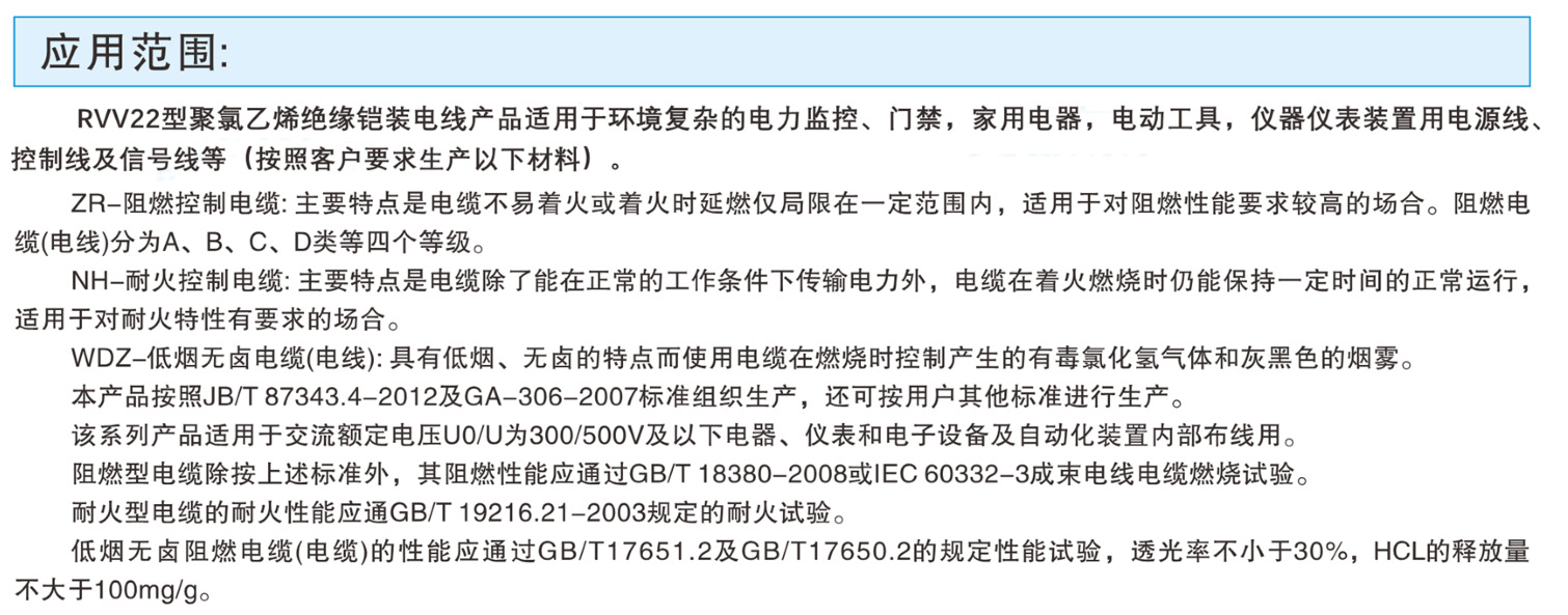 户外铠装防水防鼠阻燃电源线ZRARVV22 ZRRVV22 RVV22 ZRA RVV22-阿里巴巴
