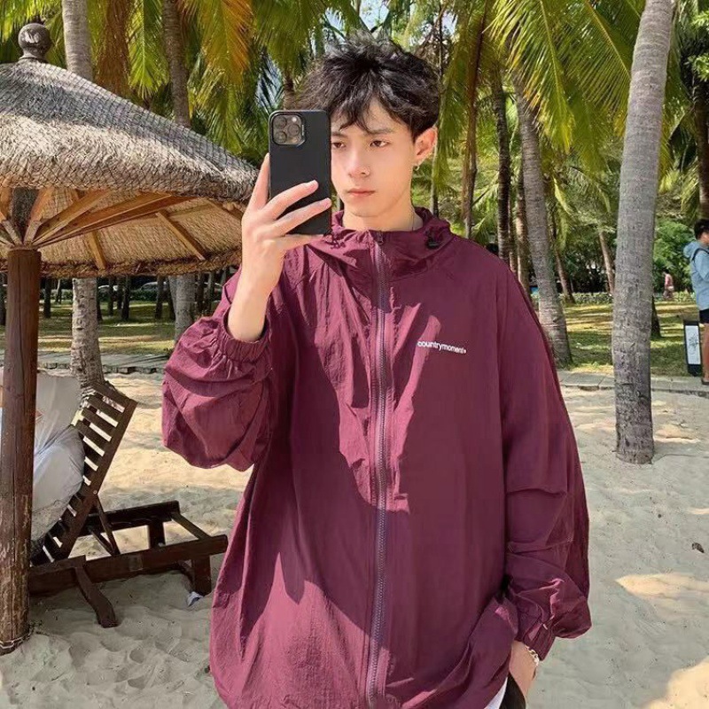 Sun Protection Clothing Men's Summer Loose Outdoor Casual Jacket ...