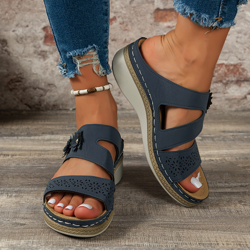 Cross-border plus size slippers women's 2023 new spring and autumn ...