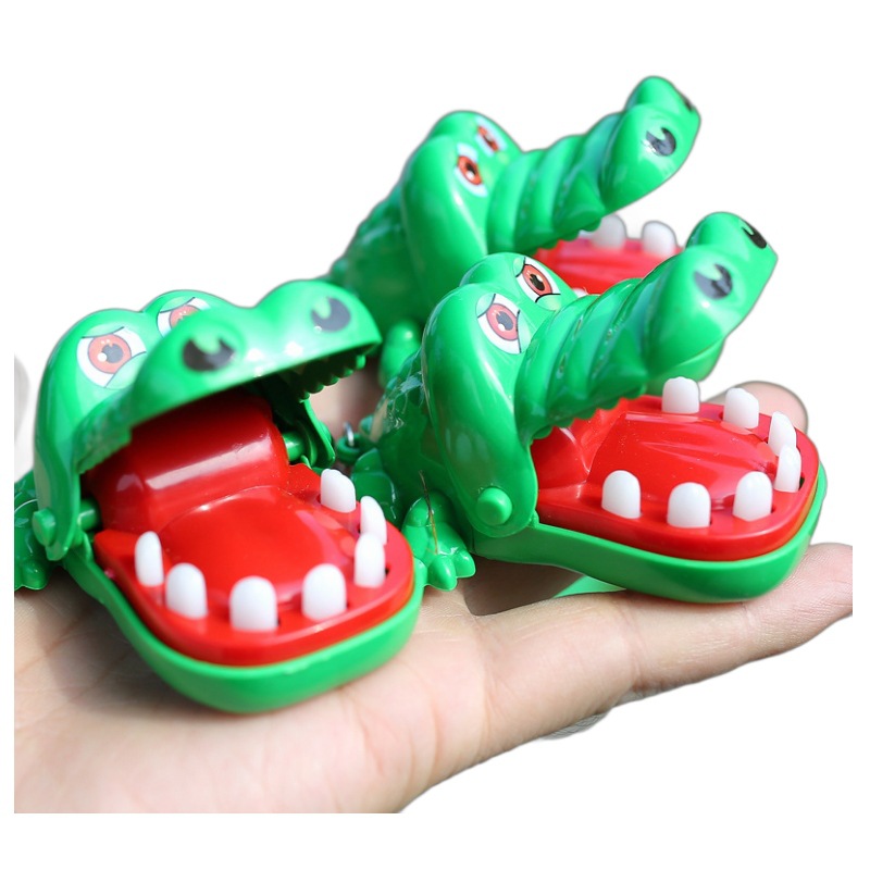 Creative Toy children's finger-biting crocodile trick classic parent ...
