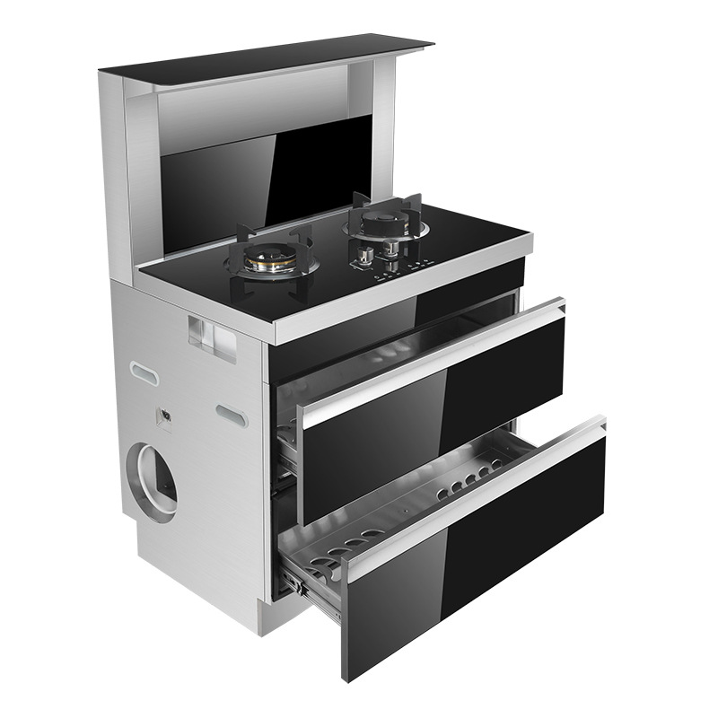 Integrated stove household integrated stove smoke stove elimination set ...