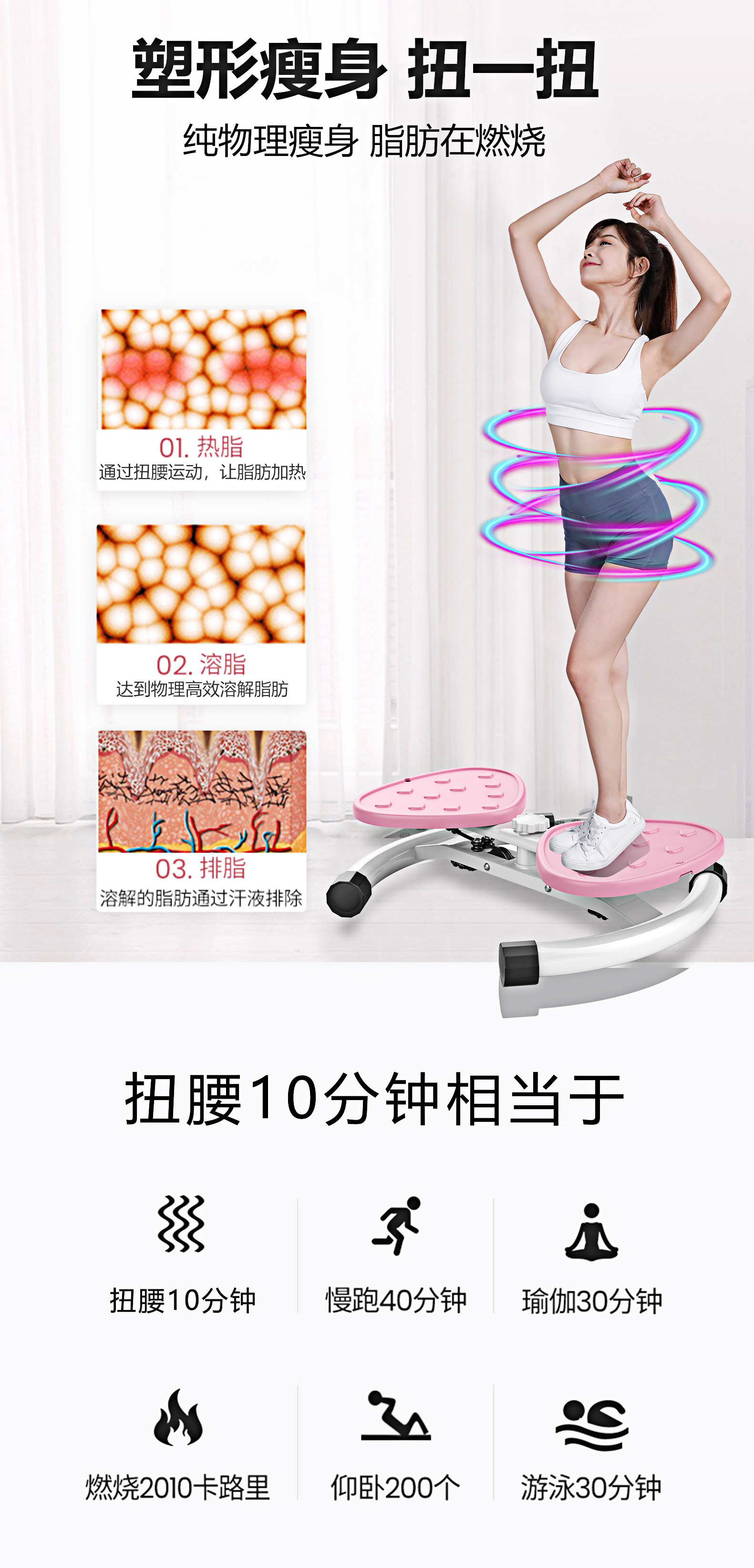 Home waist twisting machine reduce weight Fitness Equipment-阿里巴巴