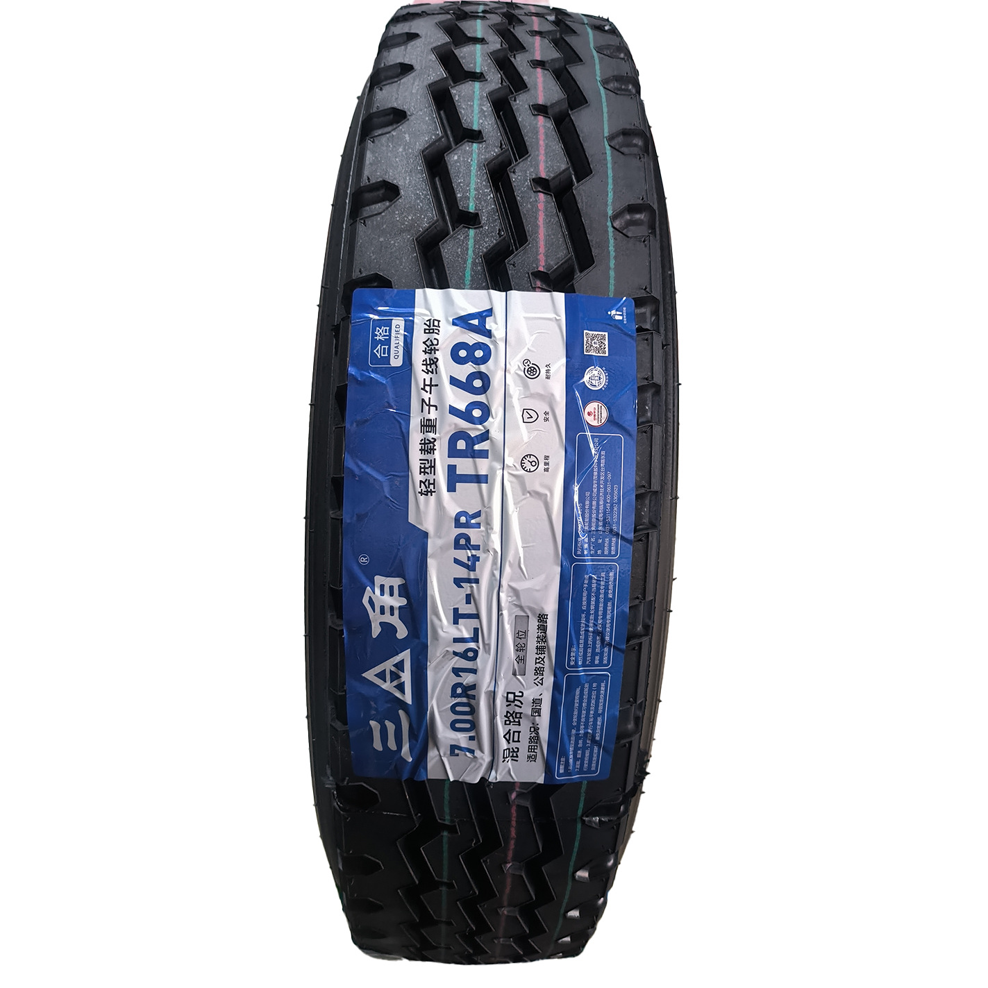 三角品牌 花纹TR668 700R16-14 轻卡轮胎 轻型载重子午线轮胎-阿里巴巴