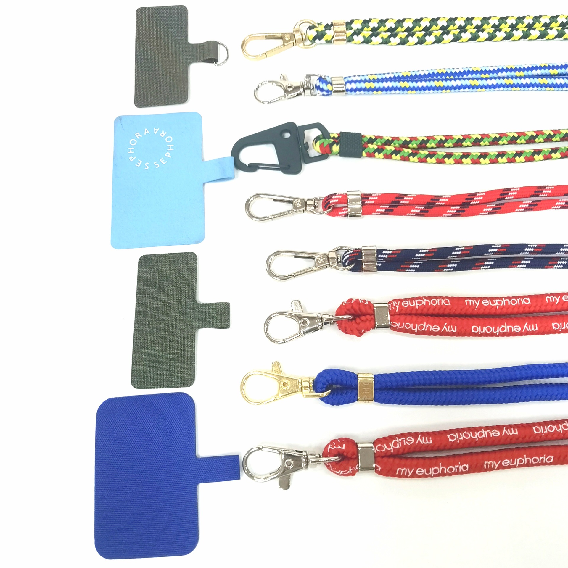 新款通用手机绳手机挂绳挂脖斜挎链可调节手机壳固定防丢垫片夹-阿里巴巴