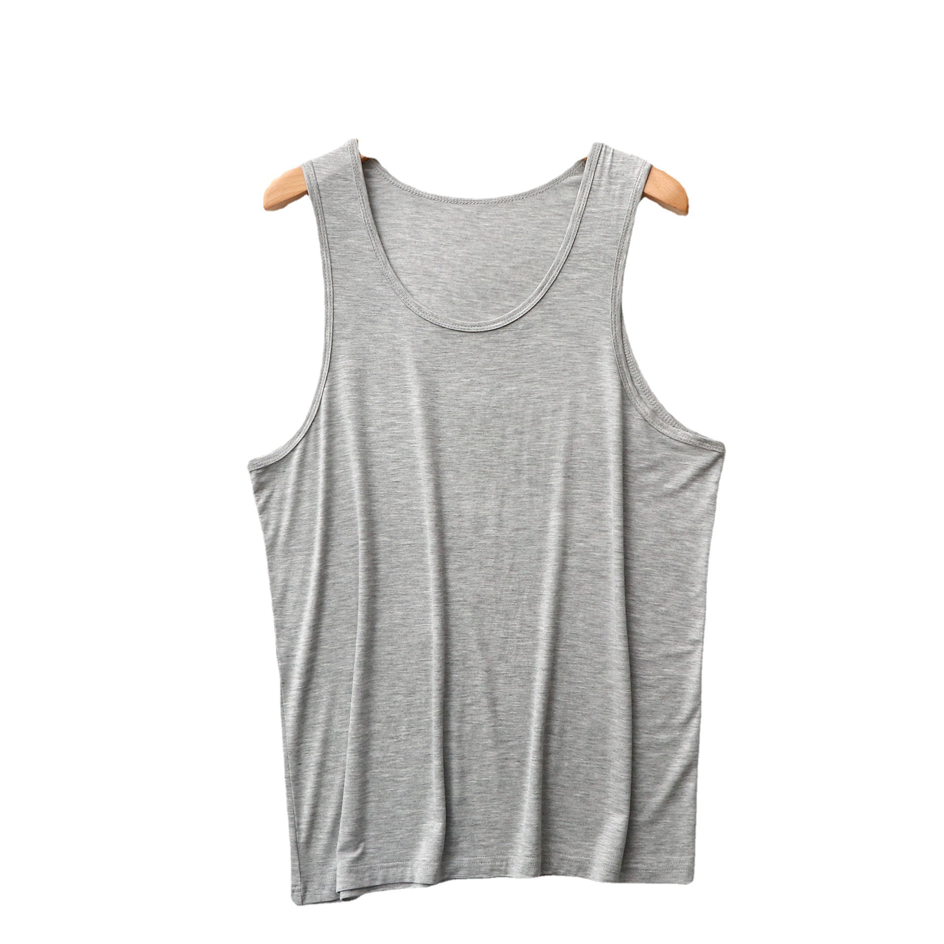 Men's Draped Vest Loose Sports Casual Soft Comfortable Smooth Cool ...