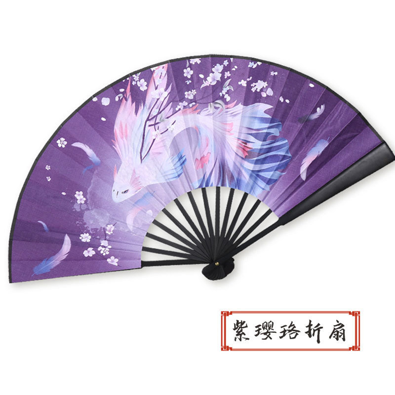 Ancient Chinese Folding Fan Female Chinese Warrior fairy princess ...