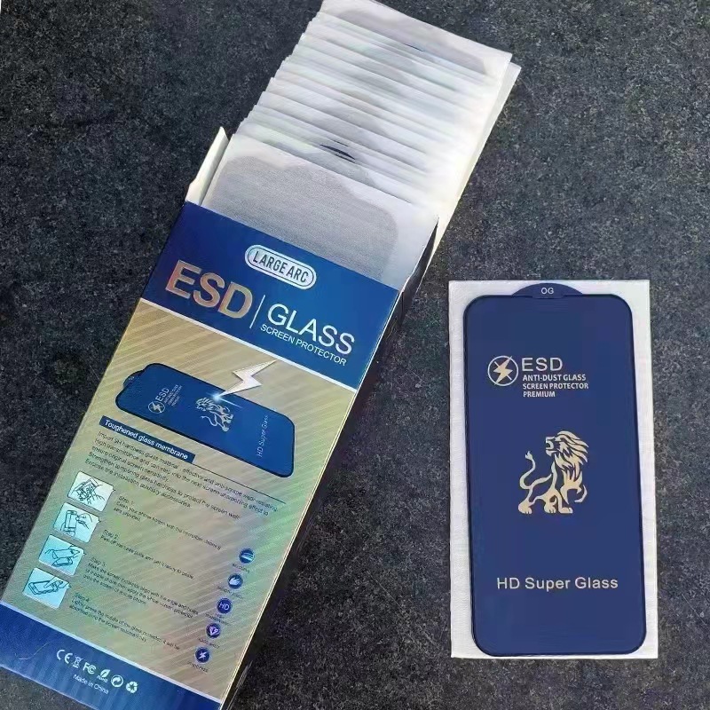 17PRO ESD防静电钢化玻璃膜HD ESD ANTI-DUST PREMIUM GLASS-阿里巴巴