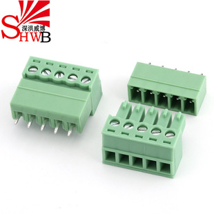 KF2EDG 3.81MM插拔式pcb接线端子接线头 直针插座5P 厂家直销-阿里巴巴
