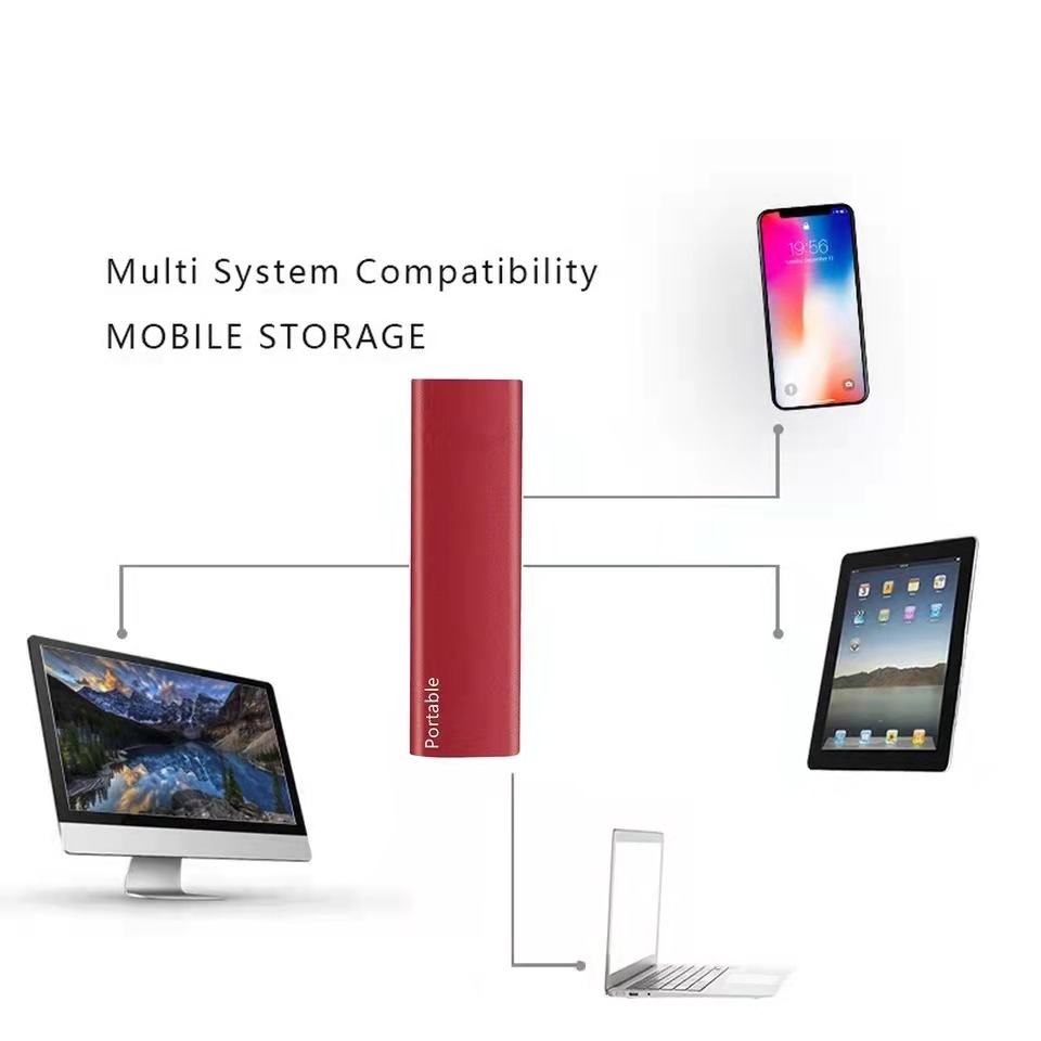 全新亚马逊速卖通专供60TB高速16t/2TB 移动固态外贸扩容外置硬盘-阿里巴巴