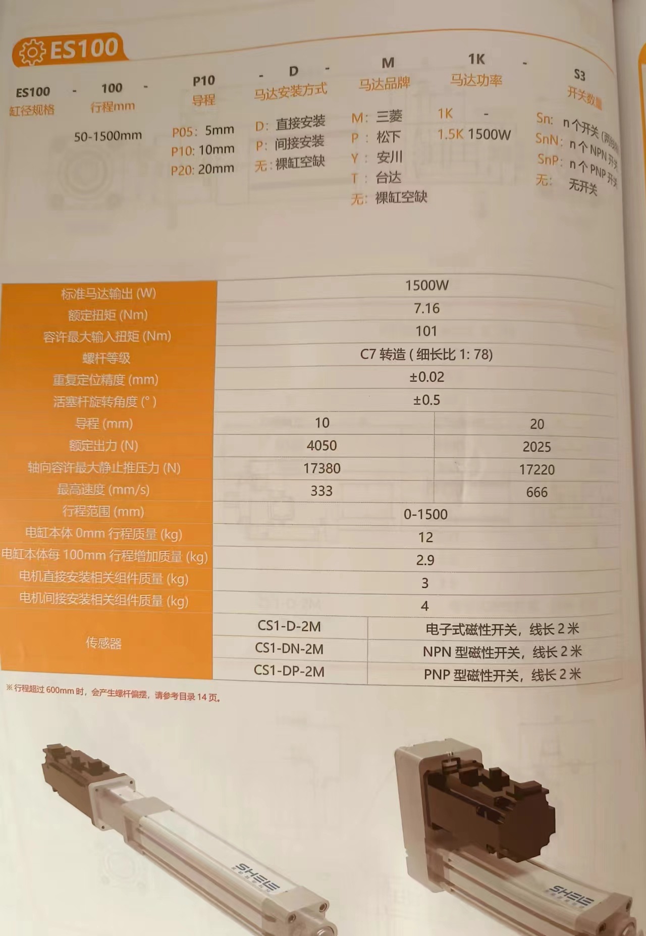 舍勒电缸ES63/ES80 ES80-300-P10-P-K7-O750W-S3N伺服电动缸原装-阿里巴巴