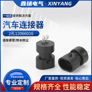 国产 2孔12066016安波福 德尔福汽车防水连接器接插件-阿里巴巴