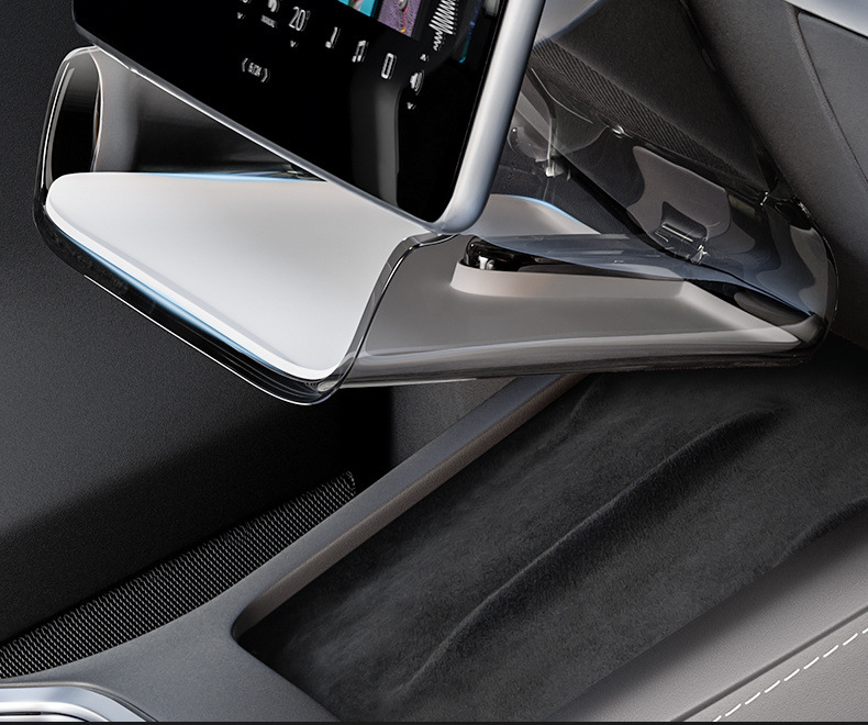 适用于特斯拉中控屏幕下储物盒Model3Y磁吸托盘纸巾收纳盒ETC支架-阿里巴巴