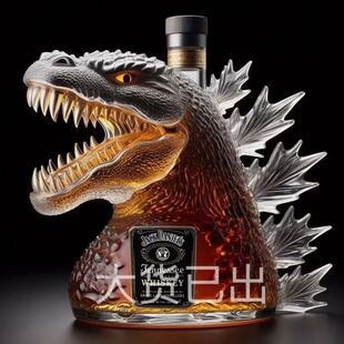 大货已出独立站现货普格威士忌Pug Whiskey Bottle高硼硅玻璃红酒-阿里巴巴