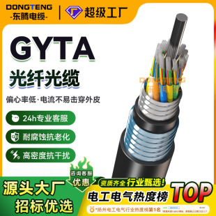 加工定制GYTA/TS通信室外单模光缆4/6/8/12/16/24/48芯adss光纤线-阿里巴巴