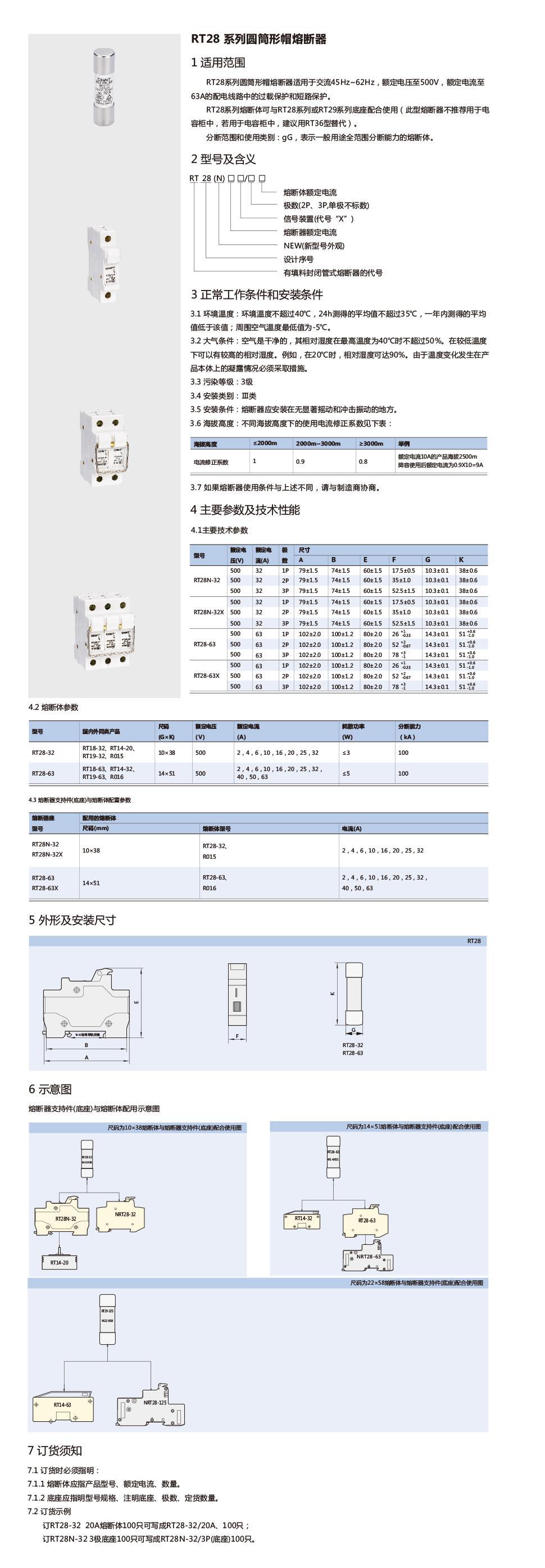 正泰电器 熔断器熔芯 RT28-32（RO15） 6A | 710280140020006-阿里巴巴