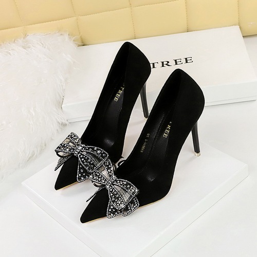 9511-H39 Korean Edition Banquet High Heels Slim Heels, Ultra High Heels ...