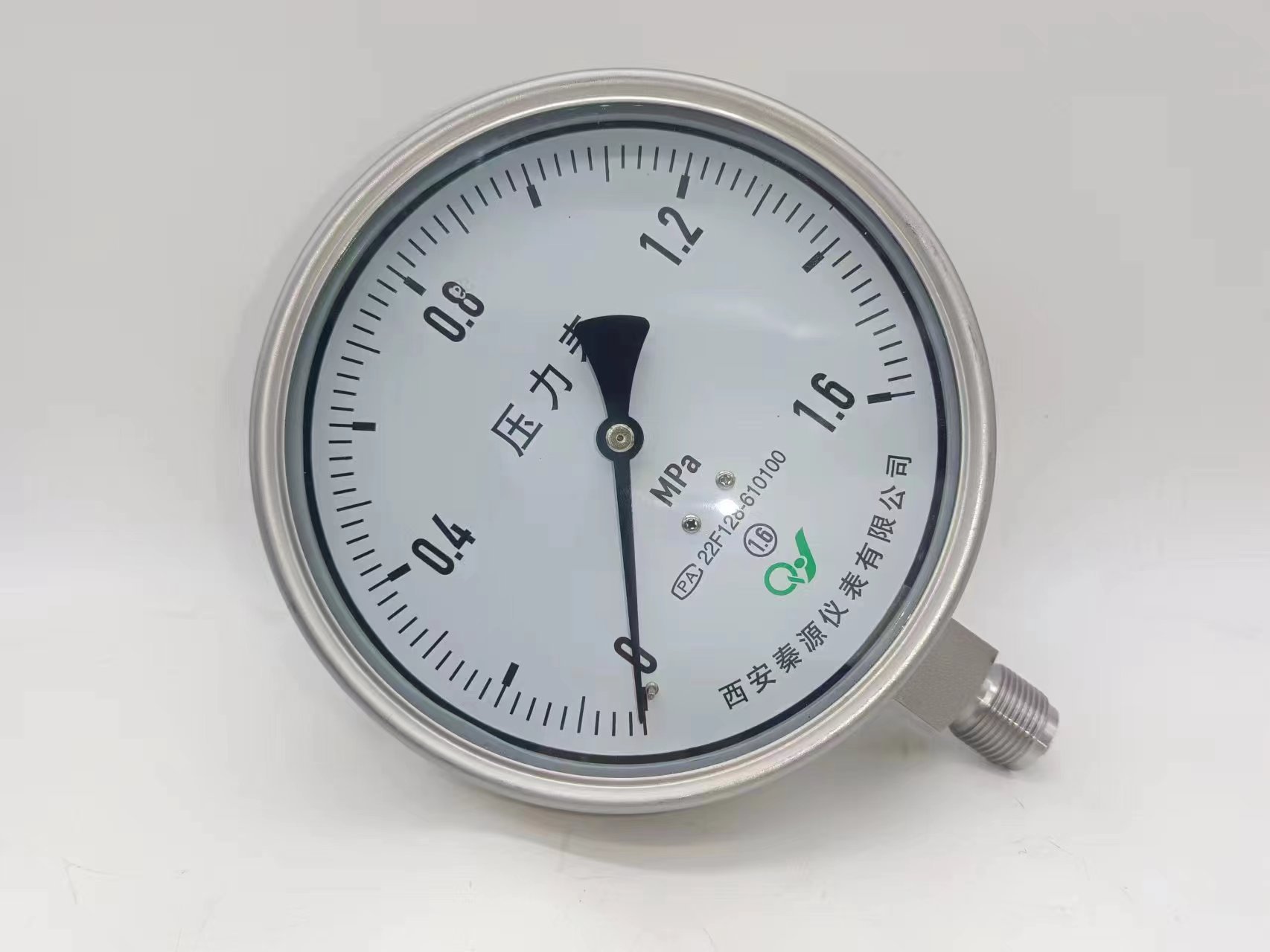 全不锈钢 压力表 耐震 Y-100BF 150mm-阿里巴巴