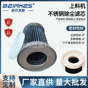 药厂上料机不锈钢除尘滤芯PIAB 0112310 22W09覆膜粉末回收过滤器-阿里巴巴