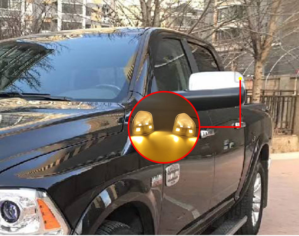 适用于道奇公羊Dodge Ram 1500 2500倒车镜后视镜转向灯LED-阿里巴巴