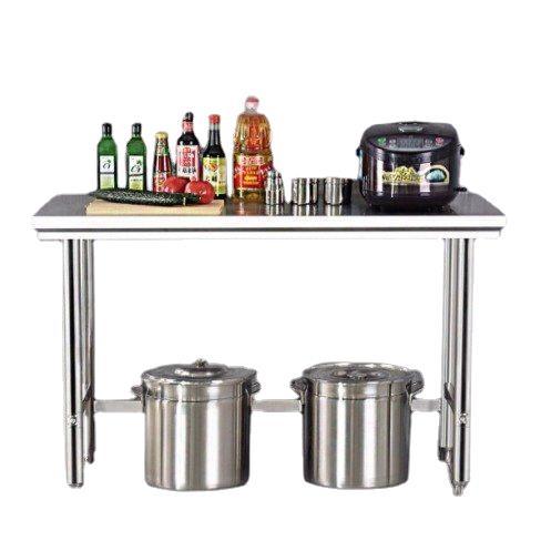 Thickened single-layer stainless steel workbench for disassembly and ...