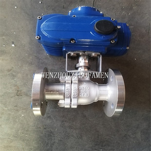 电动不锈钢球阀 Q941F-40P 防爆智能型电动高压燃气球阀 化工球阀-阿里巴巴