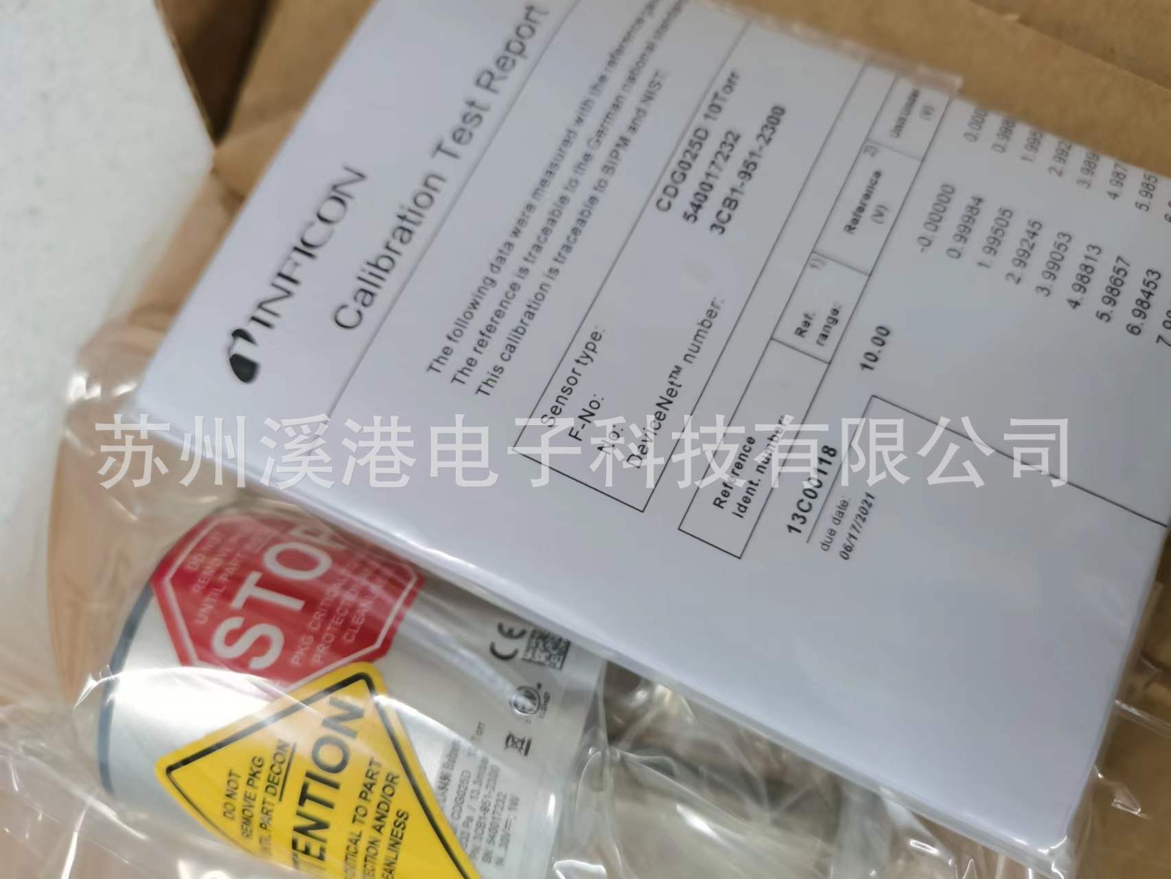 原装全新INFICON CDG025D 10Torr 3CB1-951-2300 KF16 薄膜规-阿里巴巴