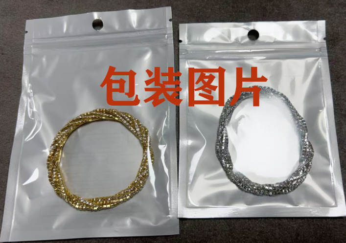 跨境新款水钻几何连指手链欧美潮流个性轻奢满钻手背链女Bracelet-阿里巴巴
