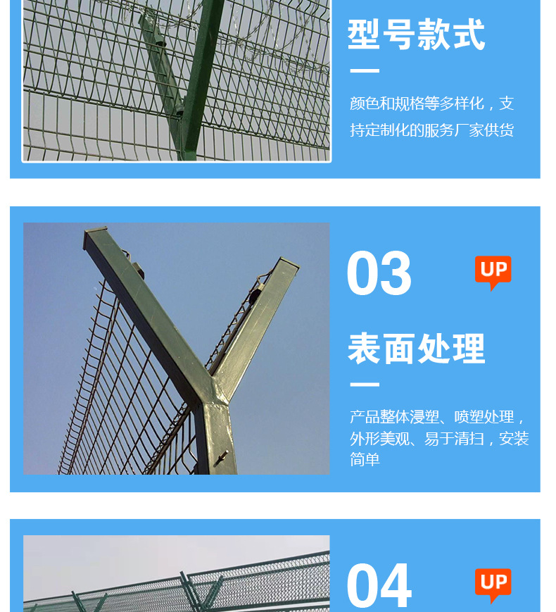 定制监狱护栏网 看守所防攀爬Y型柱刀片刺绳铁丝网围栏机场护栏网-阿里巴巴