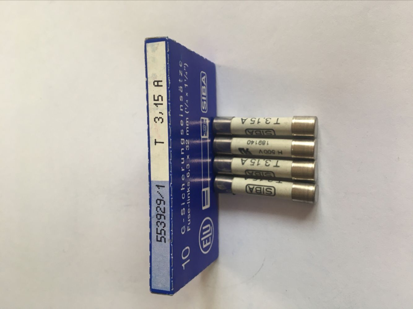 德国西霸SIBA熔断器7006565 H500V T6.3A慢断熔断器189140 6.3A-阿里巴巴