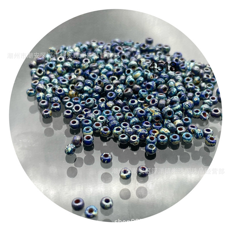 MIYUKI 3mm毕加索系列日本进口御幸8/0米珠散圆珠diy手工串珠18色-阿里巴巴
