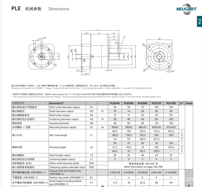 NEUGART伺服行星减速器 PLE80 PLE120 高效率 低背隙-阿里巴巴