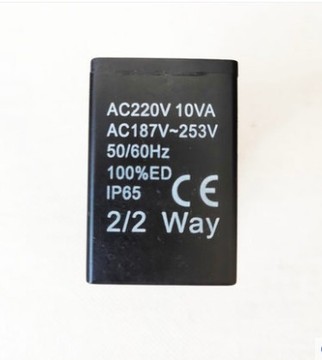 2/2 Way电磁阀线圈AC220V 10VA AC187-253V 50/60Hz 100%ED-阿里巴巴
