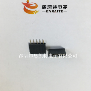 HDR-M-2.54 1x5P 插件,P=2.54mm 直插 排母-阿里巴巴
